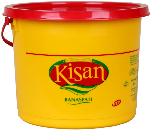 Kisan Banaspati Ghee 5KG BUCKET [Multi Pack 1 x 4]