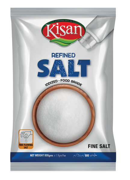 Kisan Refined Salt 800gm